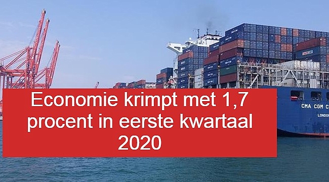 Economie krimpt met 1,7 procent in eerste kwartaal 2020 - Turkinfo
